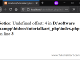 Solved Php Array Notice Undefined Offset 0