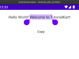 How To Make Text Selectable In Android Compose Tutorialkart