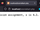 Php Division Assignment Operator
