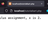 Php Modulus Assignment Operator