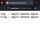 How To Replace First Occurrence In String In Php