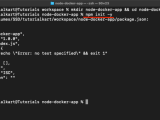 Docker With Node Js Easy Example App With Detailed Steps
