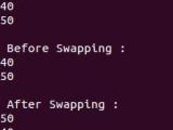 Swap Two Numbers Without Third Variable