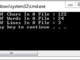 Count Characters Words Lines Java Program