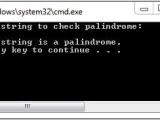 Palindrome String Java Program