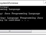 Reverse The Words Of String Object Java