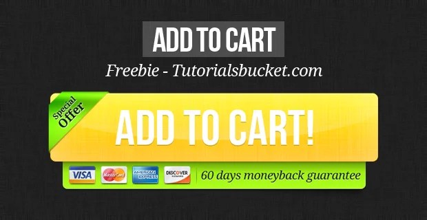 Add to Cart Button | TutorialsBucket