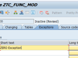Sap Abap Function Modules