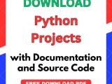Python Projects With Source Code Pdf And Documentation