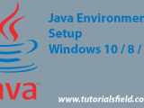 Java Environment Setup Windows 10 8 7 Using Jdk 8