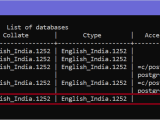 Postgresql Drop Database