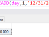 Sql Server Dateadd Function