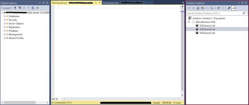 Solution Explorer In Sql Server Management Studio - Premium Desktop Ocean Designs | Free Download