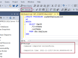 Sql Server Stored Procedures Create Alter Rename Execute