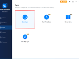 How To Run Basic Sync With Aomei Backupper