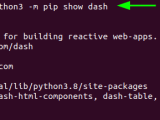 How To Install Dash Framework In Python On Linux