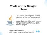 Tools Untuk Belajar Java Udacoding