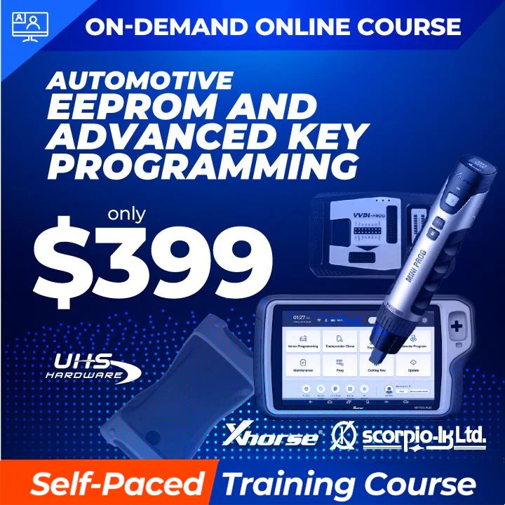 Recorded On Demand Training Automotive Eeprom And Advanced Key
