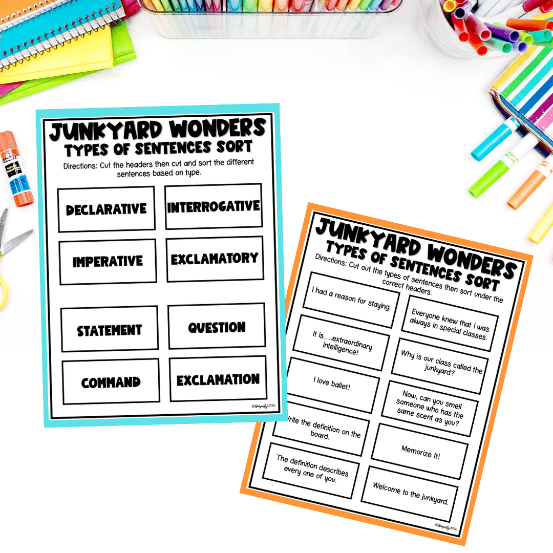 Help Your Students Master Four Types of Sentences in 3 Easy Steps ...