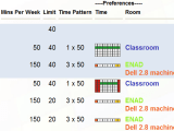 Unitime University Timetabling System Highlights