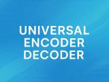 Online Encoder Decoder Free Base64 Url Html Hex Converter