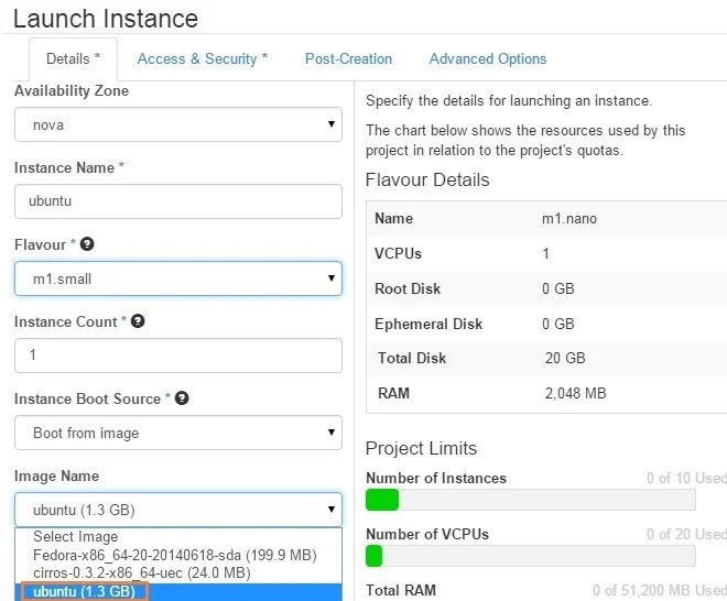 How to create a custom image for Openstack ? - UnixArena