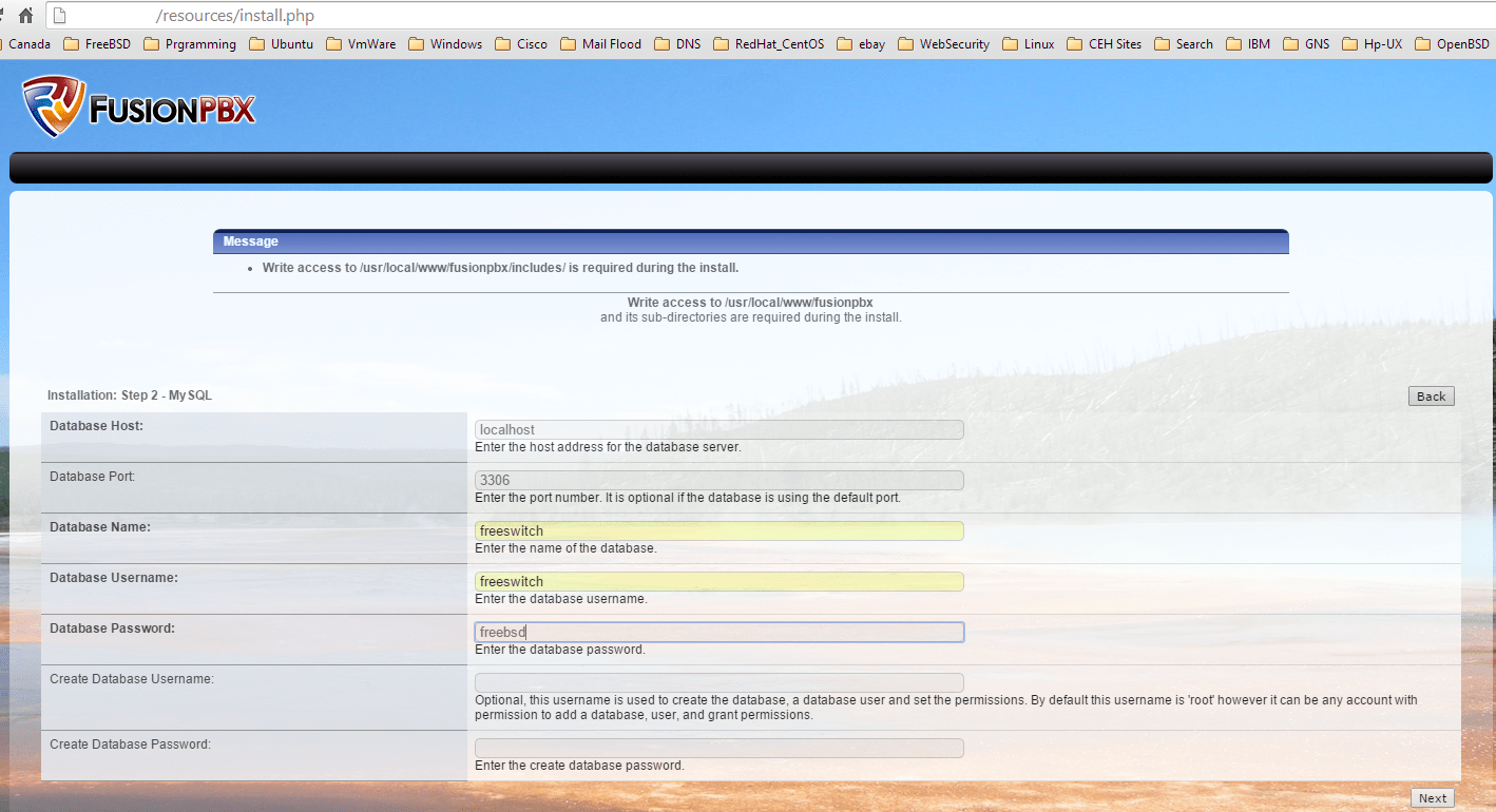 FreeBSD 10.1 FreeSWITCH FusionPBX – jamalshahverdiev