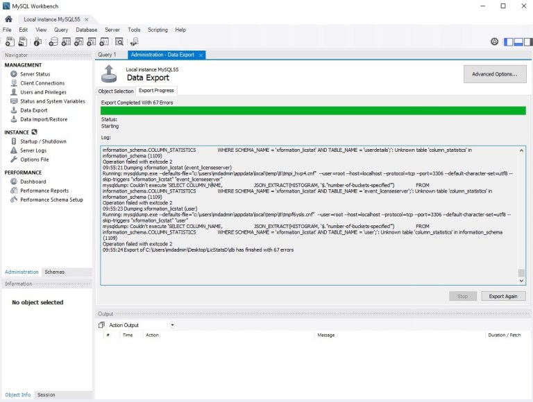 Solved Mysql Error Operation Failed With Exitcode 2 Up And Running Technologies Tech How Tos