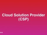 Cloud Solution Provider Csp Us Cloud
