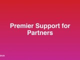 Premier Support For Partners Us Cloud