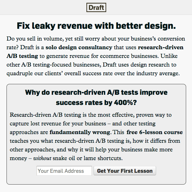 The Beginner’s Guide to Conversion Centered Design
