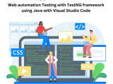 Web Automation Testing With Testng Framework Using Java With Visual