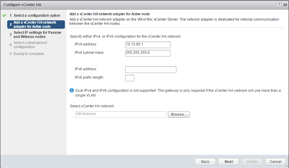 How to Configure VMware VCSA 6.5 HA – Jackson Thomas-Together We Make ...