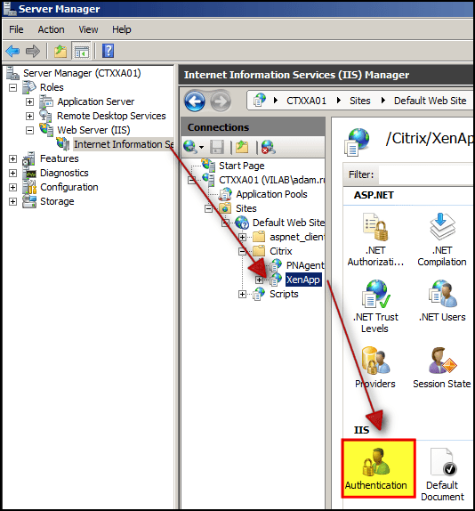 Configure Pass Through Authentication For Citrix Xenapp 65 Virtually