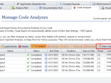 Working With Code Analysis History In Visual Expert