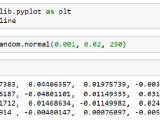 Using Numpy For Simulations Useful Code