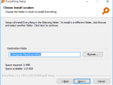 Installing Everything Voidtools