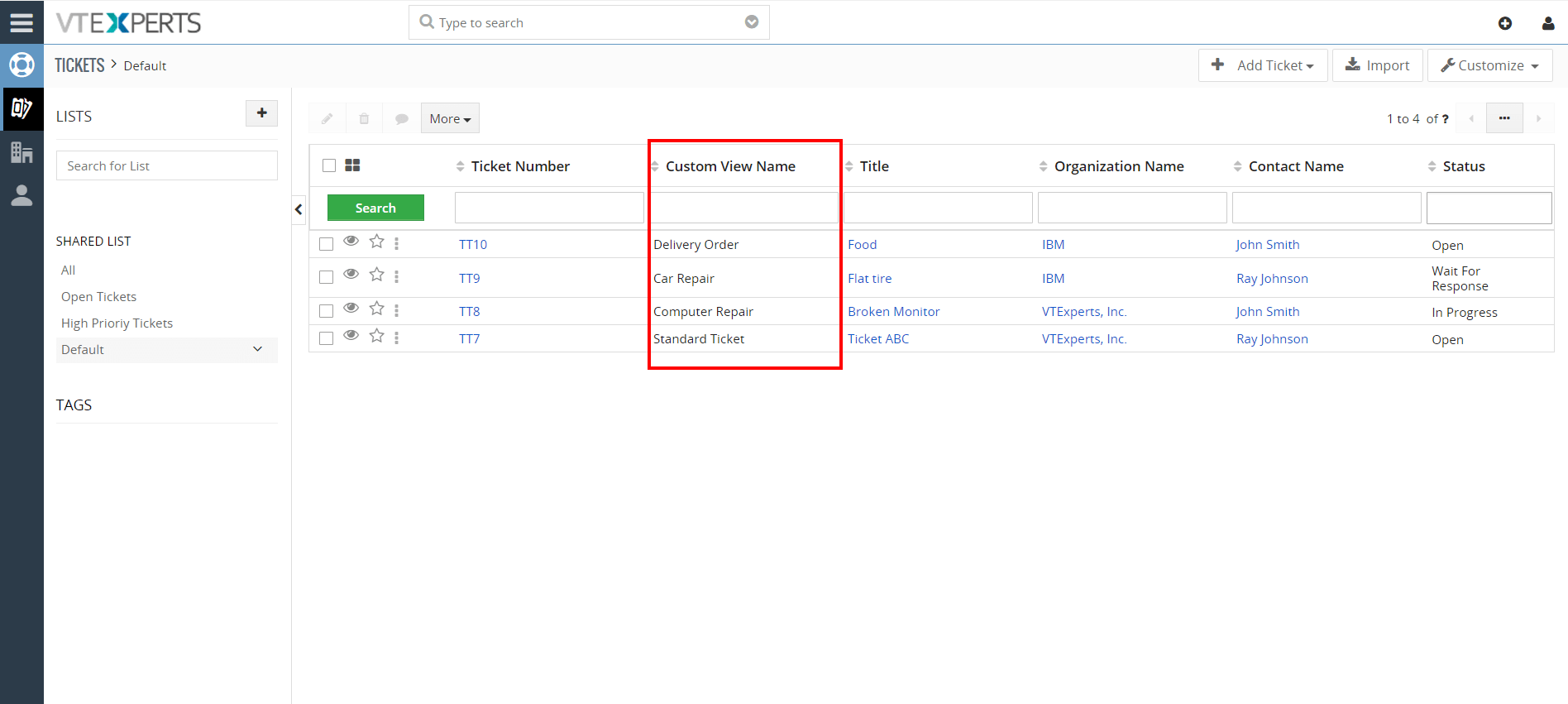 VTiger Custom Views, Screen Layouts & Forms Extension
