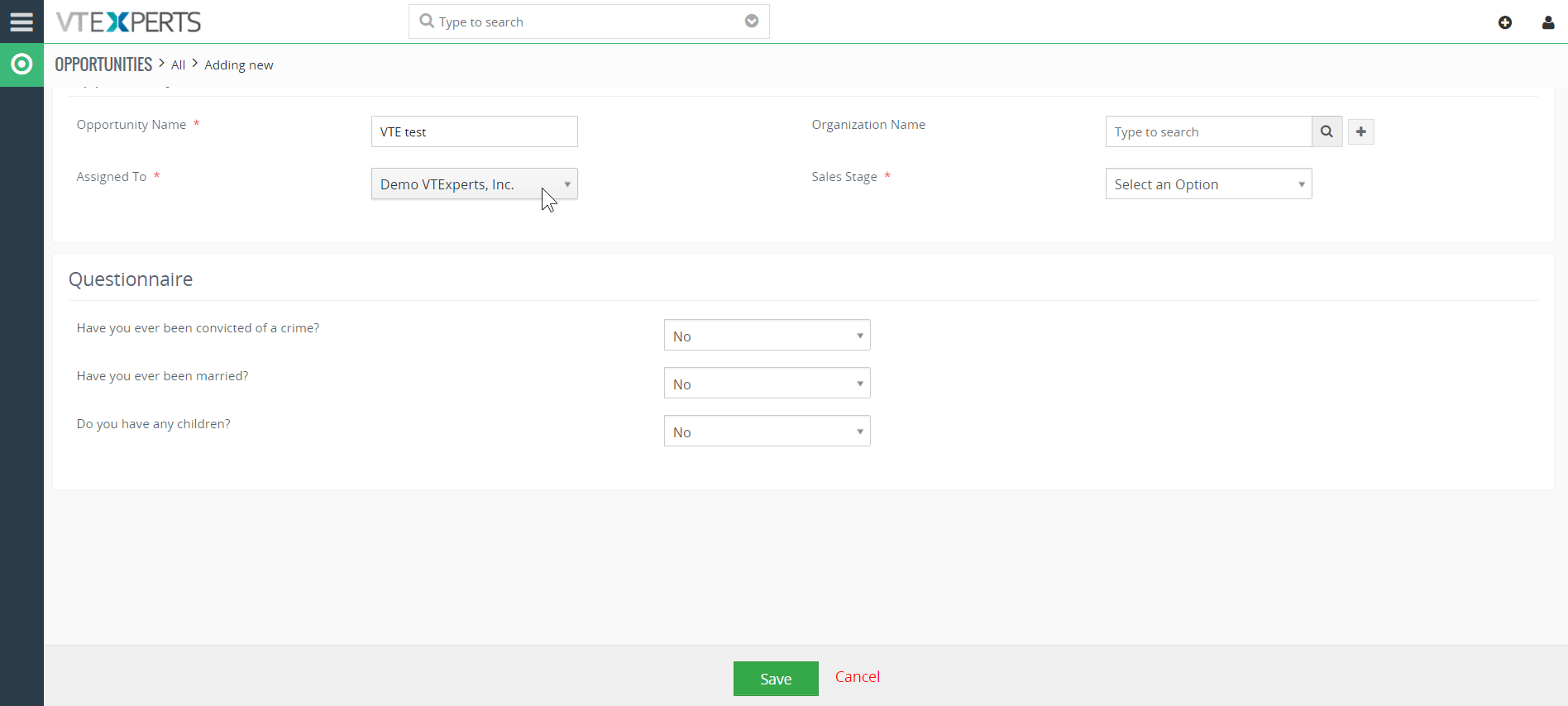 Conditional Layouts - VTiger Experts