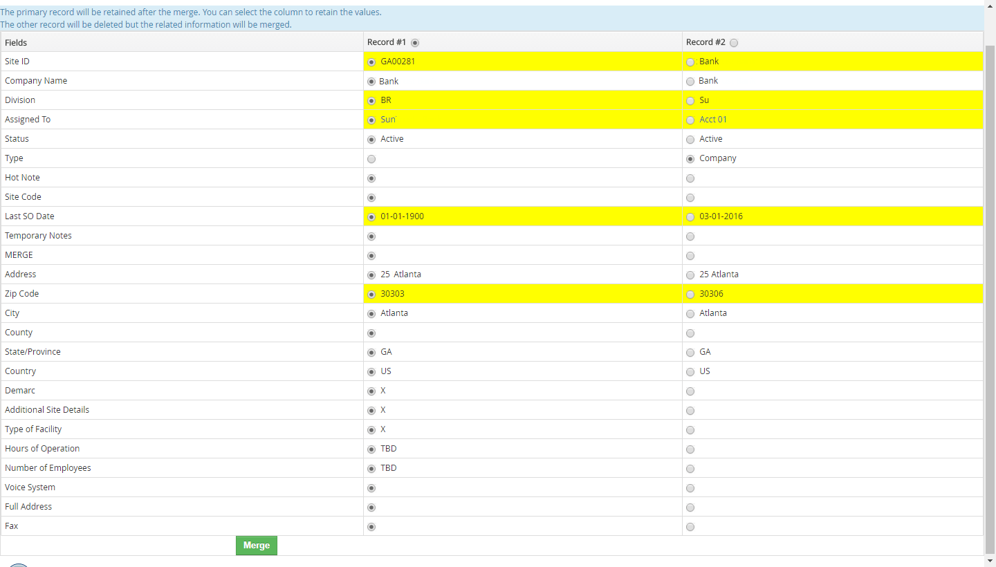 Customized VTiger Duplicate Merge Tool - VTiger Experts