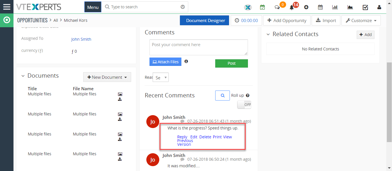 New Feature in Advanced Comment Extension : Comment Modification ...