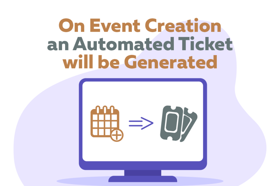 On Event Creation an Automated Ticket will be Generated - VTiger Experts