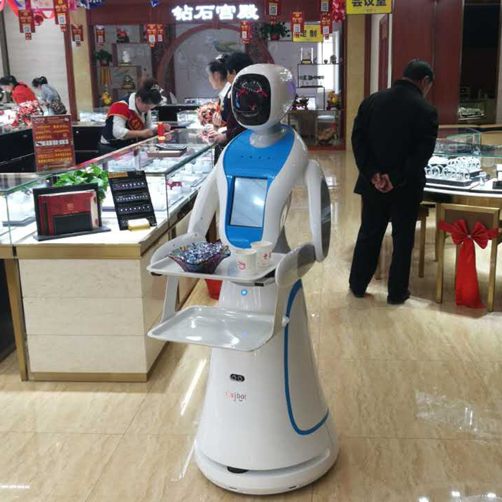 Amy - The Delivery Robot, View Description - VTRAC Robotics