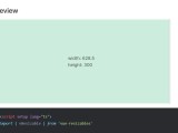 Easy Resizable Library For Vue Resizables Vue Script