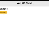 Touch Friendly Ios Style Sheet Modal Component For Vue Vue Script