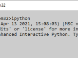 Ipython Interactive Mode Ipython Interpreter