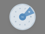 Animated Radial Menu Using Html Css Vanilla Javascript W3frontend