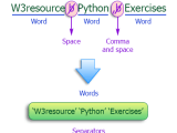 Python Split A String Of Words Separated By Commas And Spaces Into 2