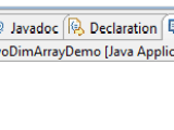 Java Arrays W3resource