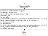 Python Create A List Of Random Integers And Select Multiple Items From